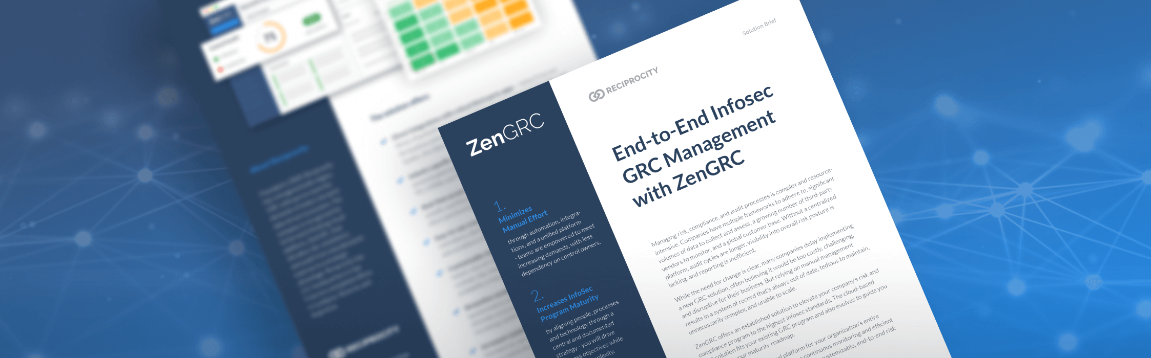 ZenGRC Solution brief Landing page